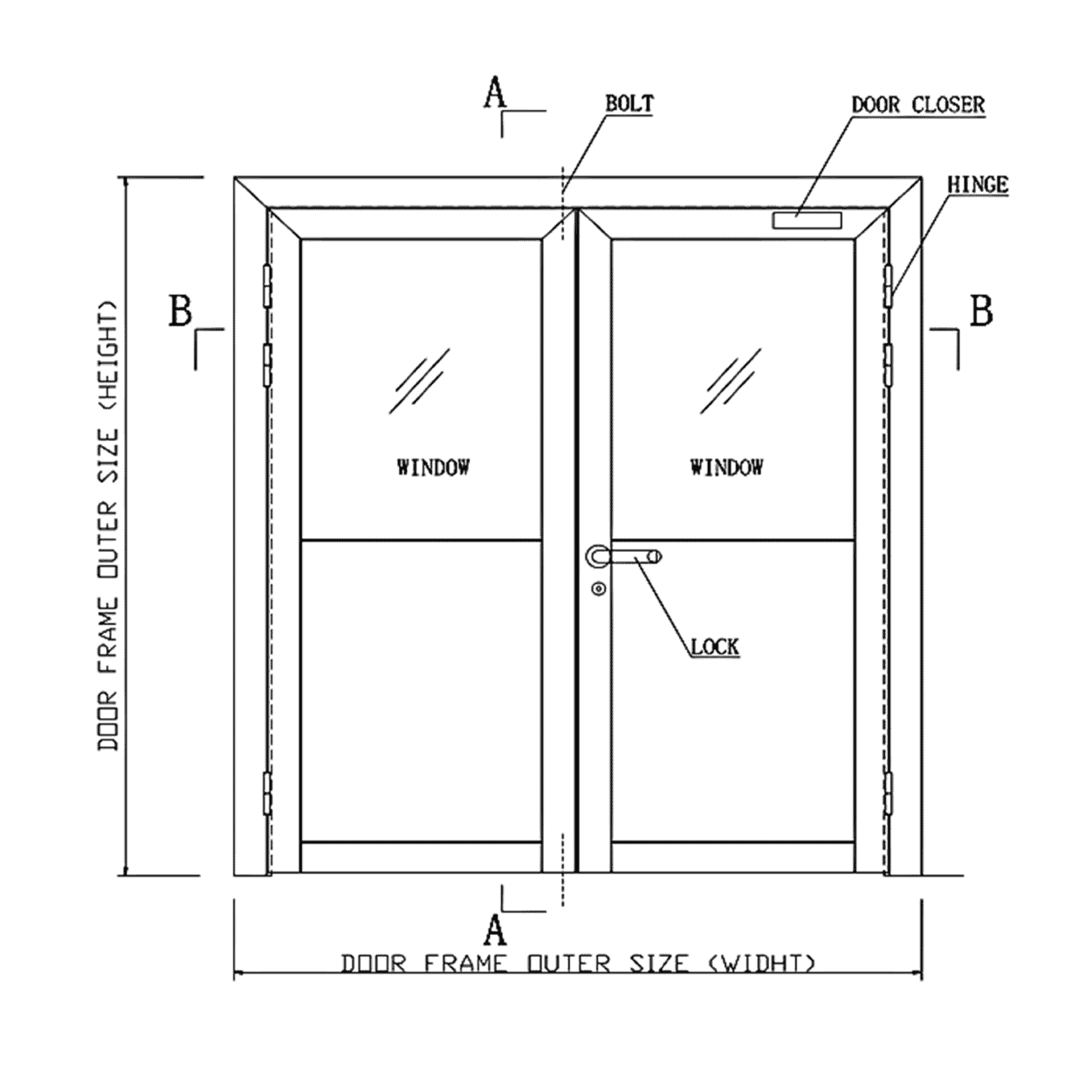 Commercial Door Frame Types And Sizes Infoupdate Commercial Door Frame Types And Sizes Infoupdate